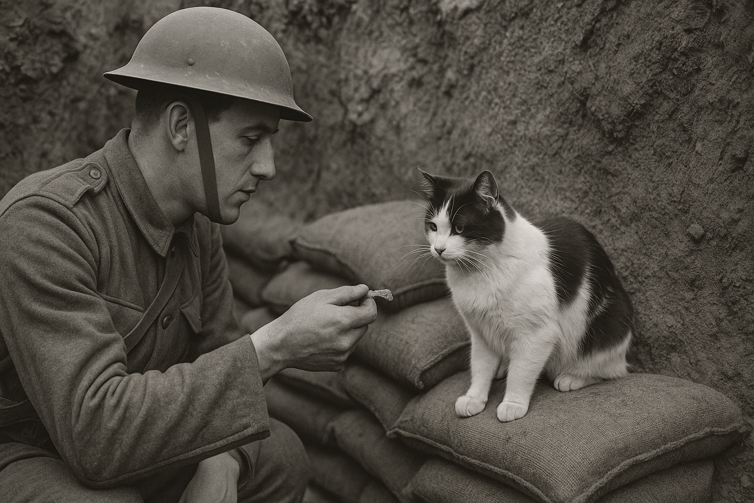 War Cats: How Felines Supported Soldiers in WWI and WWII – Pacha™ UK