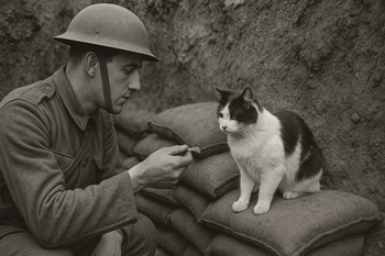 War Cats: How Felines Supported Soldiers in WWI and WWII – Pacha™ UK