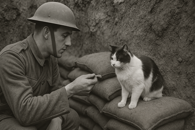 War Cats: How Felines Supported Soldiers in WWI and WWII – Pacha™ UK